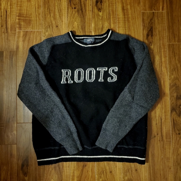 Roots | Sweaters | Vintage 9s Lambswool Roots Sweater | Poshmark